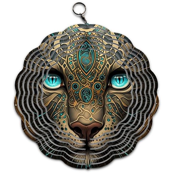 Design | Artistic Tiger Design Wind Spinner | Poshmark
